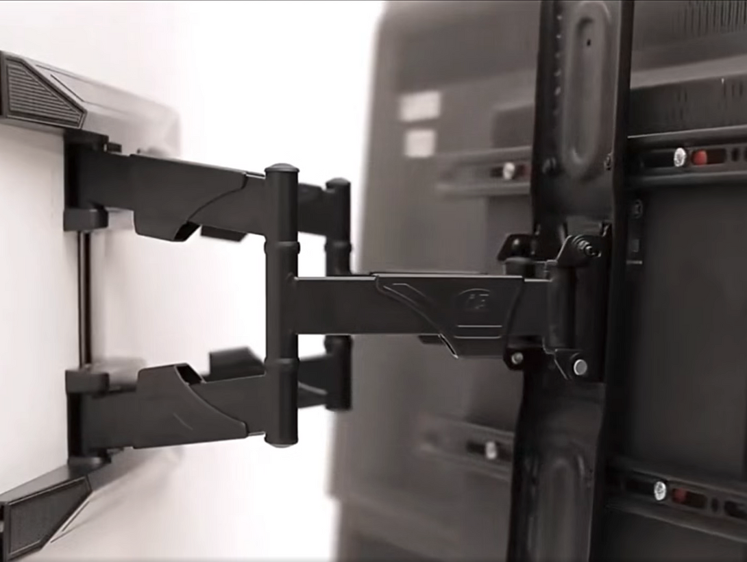 TCL 65" to 75" Swivel Bracket (Double Arm) Wall Mount (with TV Install ...